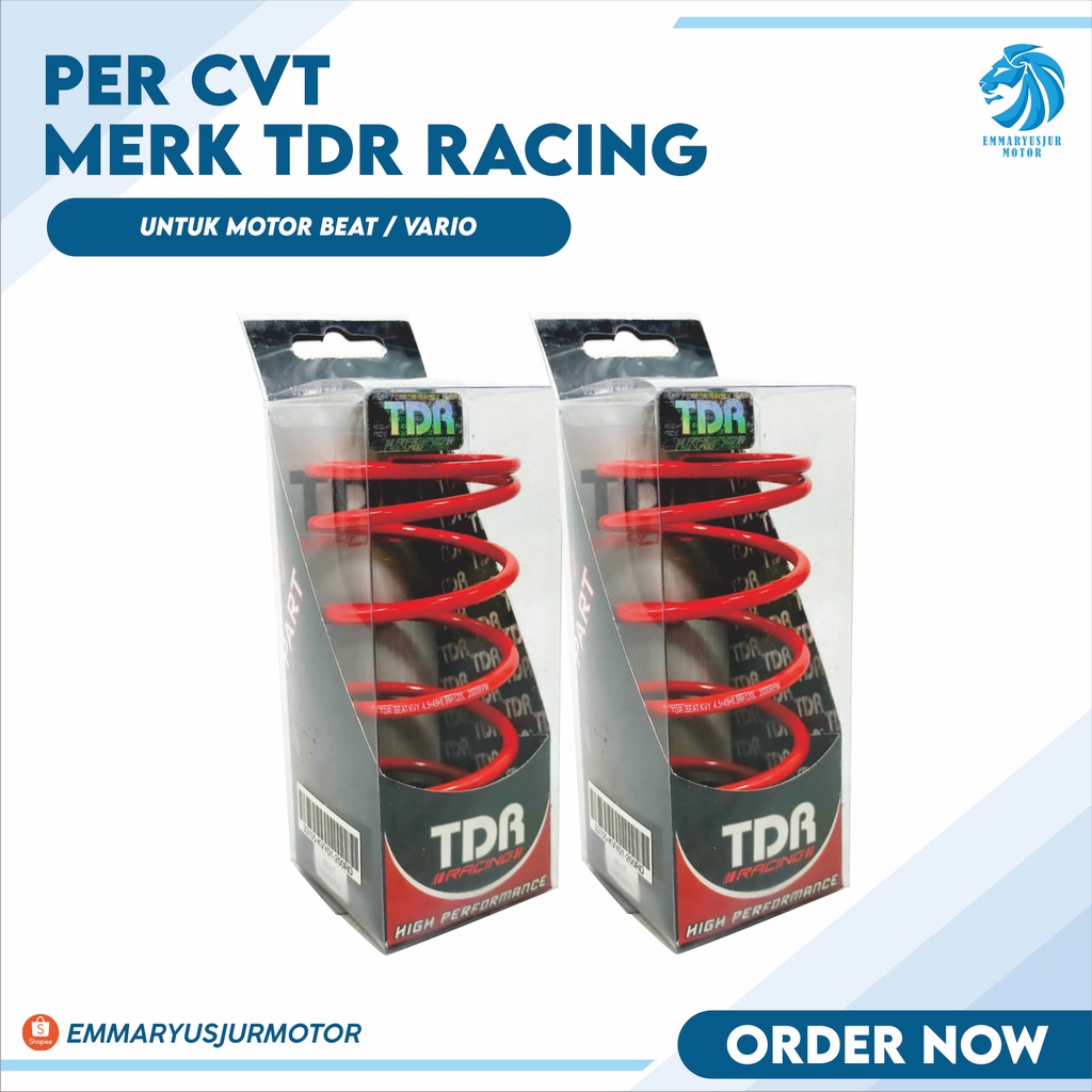 Jual PER CVT BEAT VARIO TDR RACING 2000 RPM | Shopee Indonesia