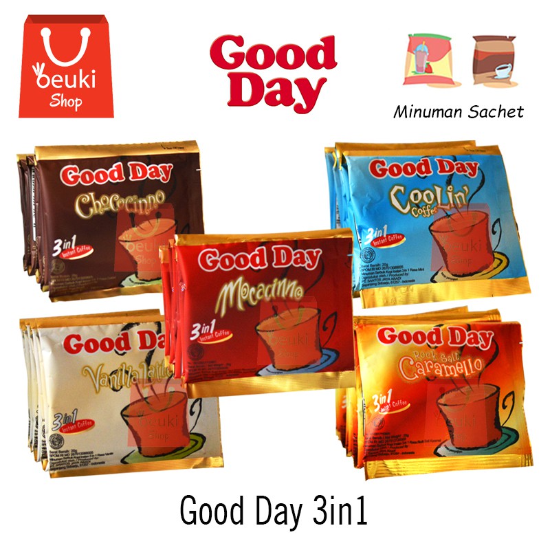 Jual Good Day Aneka Rasa Karena Hidup Punya Banyak Rasa - 10pcs x 20gr ...