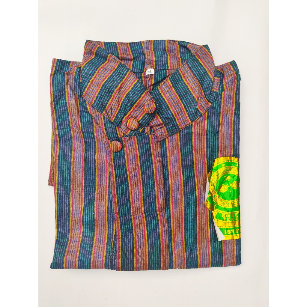 Jual Baju Adat Jawa/Baju Khas Solo Jogja/Seragam Lurik/Baju Adat Dewasa ...
