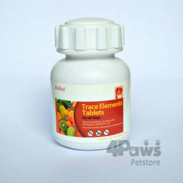 Jual Bioline Trace Elements Tablets Multivitamin Dan Mineral Untuk 7475