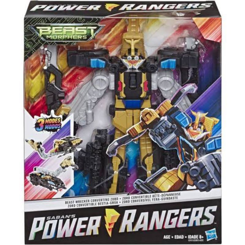 Jual Power Rangers Beast Morphers Beast Wrecker Converting Zord ...