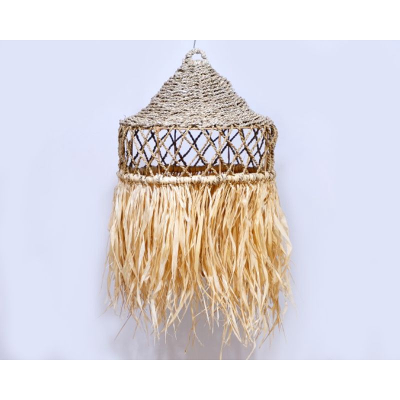 Jual kap lampu rumbai/dekorasi lampu gantung | Shopee Indonesia