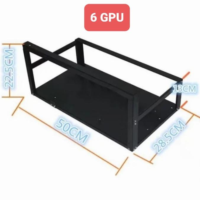 Jual Rak Mining Rig Open Air Case Gpu Premium Black | Shopee Indonesia
