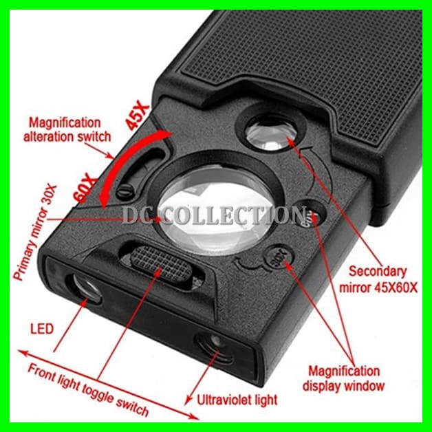 Jual Kaca Pembesar Batu dan Permata Zoom LED Multipurpose Pullout ...