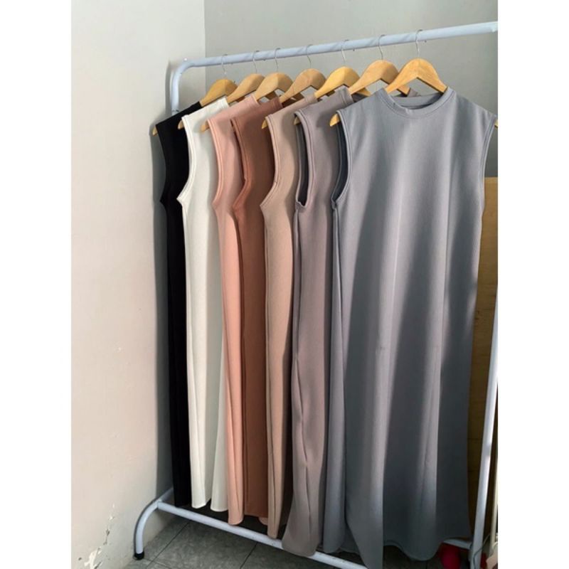 Jual INNER GAMIS MANSET MODE SINGLET / DALAMAN GAMIS MODEL SINGLET ...