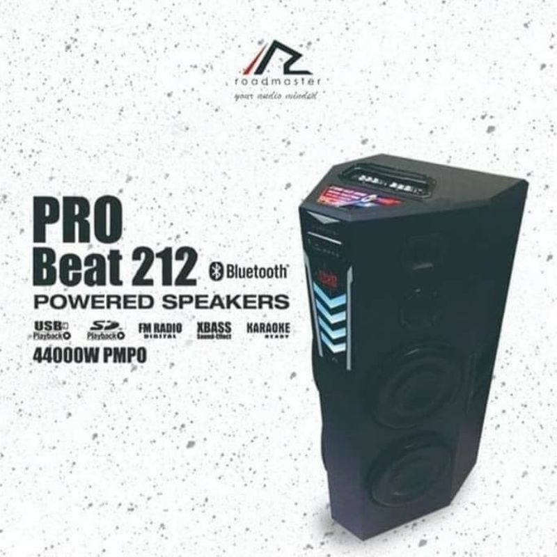Jual Roadmaster Speaker Bluetooth Pro Beat 212 - Analog | Shopee Indonesia