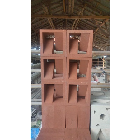 Jual roster/ loster/ modern/ minimalis/ beton/ Lobang angin z merah ...
