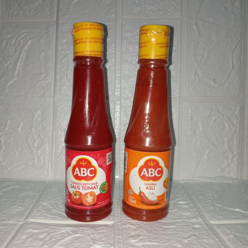 Jual ABC SAUS TOMAT DAN SAUS SAMBAL ASLI BOTOL 135ml Warung Online ...