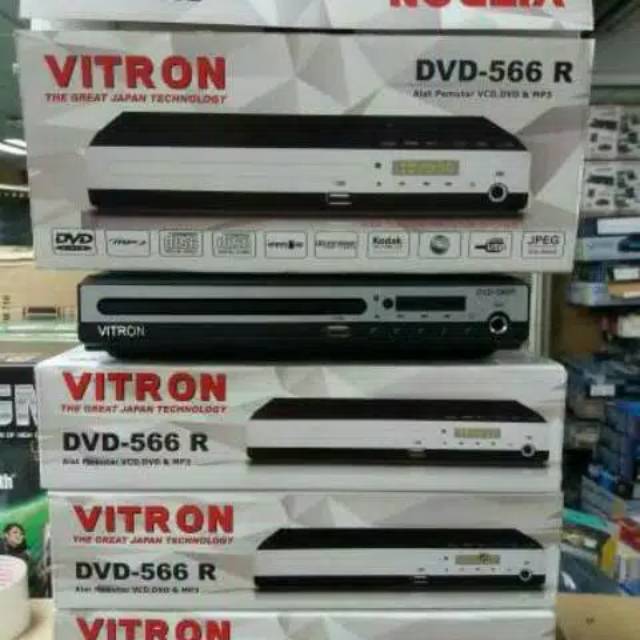 Jual DVD VITRON MP4 // dvd Mini // dvd player High Quality | Shopee ...