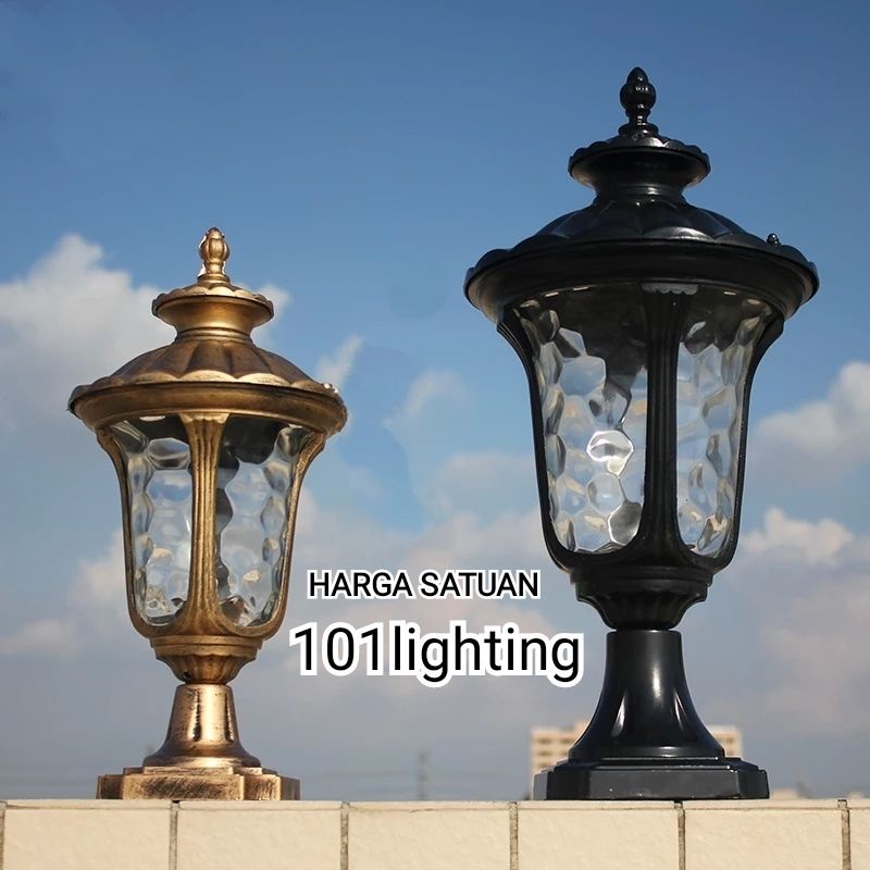 Jual Lampu pilar pagar Klasik waterproof outdoor 21149 | Shopee Indonesia