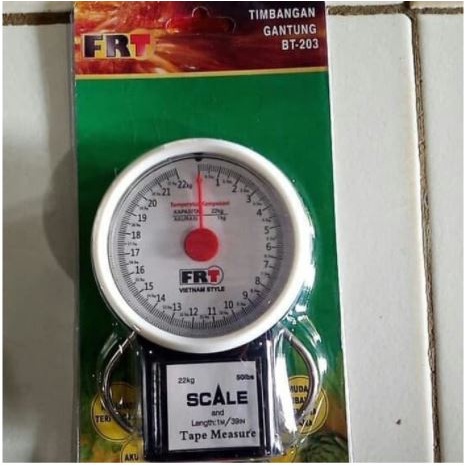 Jual TIMBANGAN gantung FRT 22KG BT 203 Scale | Shopee Indonesia