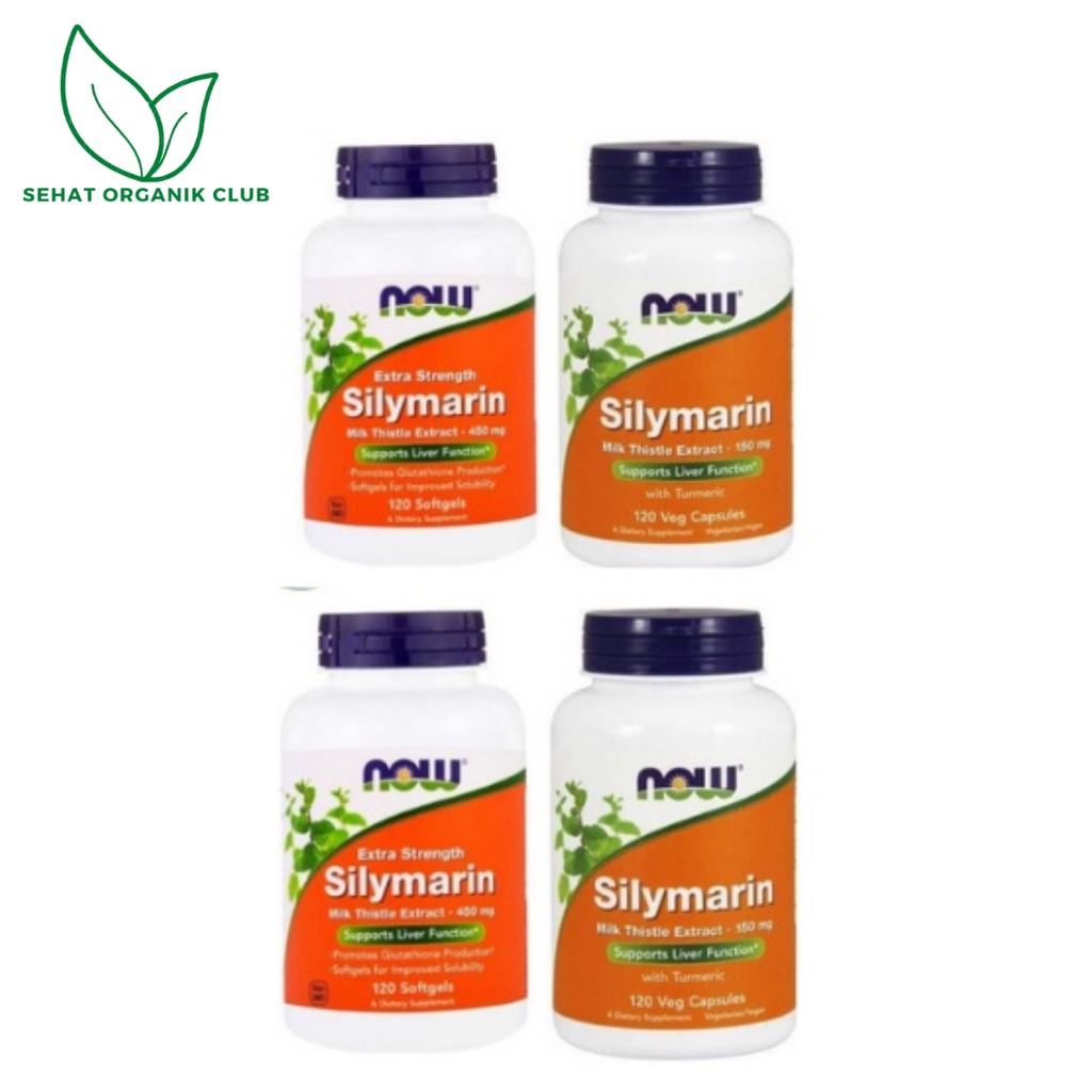 Jual Now Foods Silymarin Double strength 300 Mg 100 caps ; Now ...