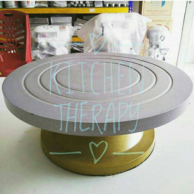 Jual MEJA PUTAR SILVERGOLD 30CM | Shopee Indonesia