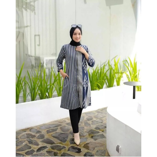 Jual SERAGAM TENUN - COPLE TENUN - BAJU TENUN LURIK | Shopee Indonesia