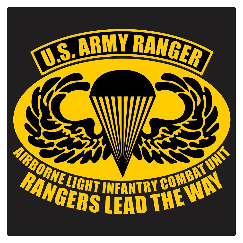 Jual US Army Ranger Airborne Light Infantry Combat Unit, Cutting ...