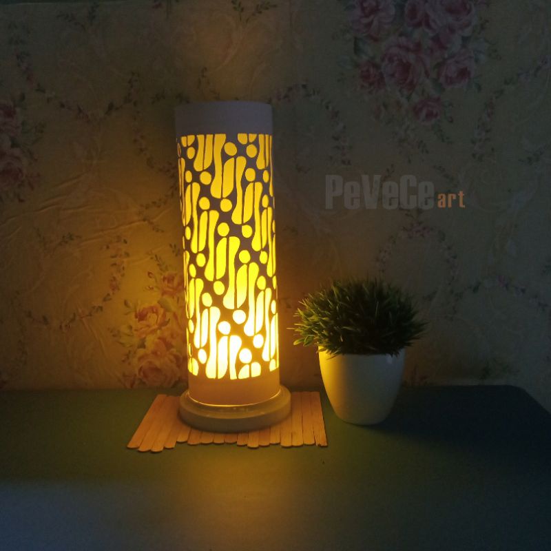 Jual LAMPU MINIMALIS MOTIF BATIK UKIR PVC MURAH | Shopee Indonesia