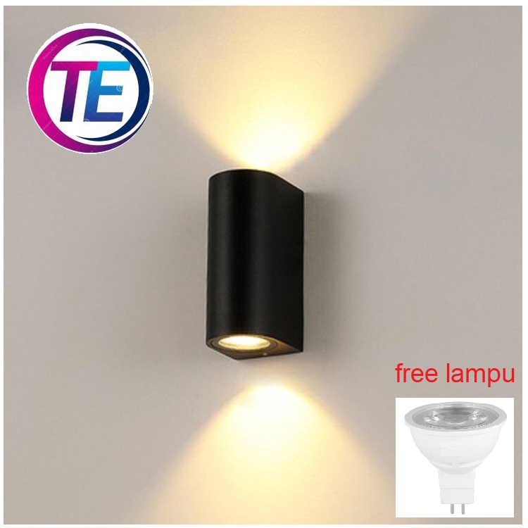 Jual LAMPU DINDING TERAS MINIMALIS DEKORASI OUTDOOR / LAMPU TEMBOK ANTI ...