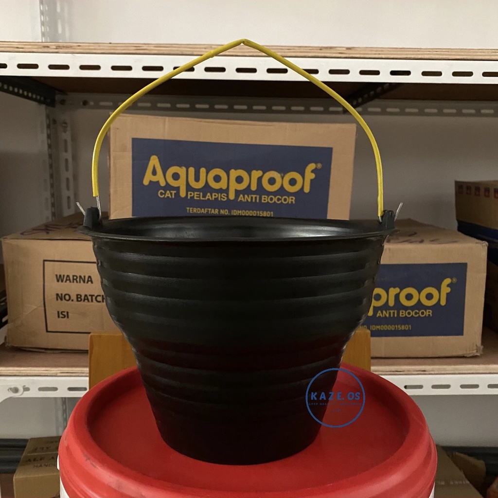 Jual EMBER HITAM - TIMBA COR PLASTIK AIR GAGANG | Shopee Indonesia