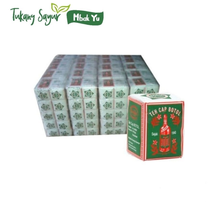 Jual teh seduh cap botol 10 kotak ( aroma desa) | Shopee Indonesia