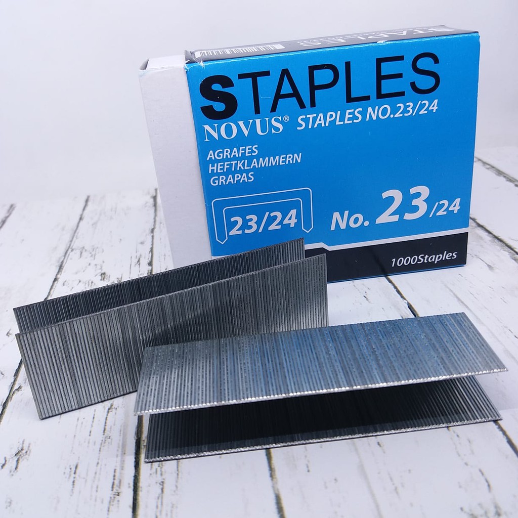 Jual Novus isi stapler 23/24 - Staples 24 mm | Shopee Indonesia
