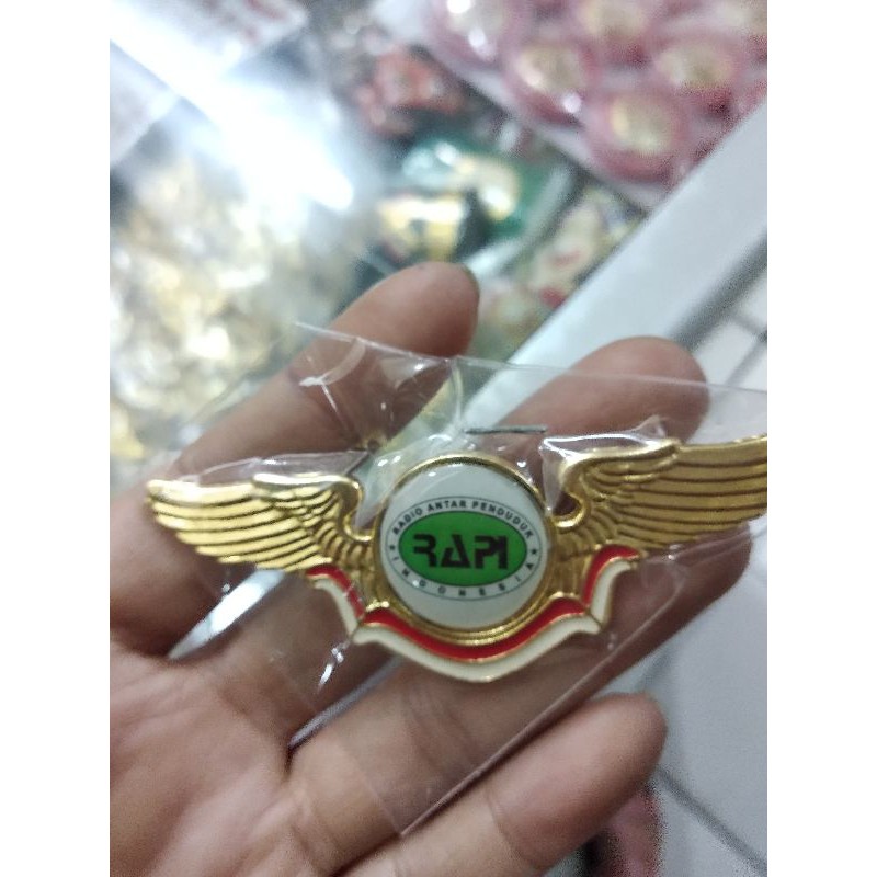 Jual Pin bros logo Rapi | Shopee Indonesia