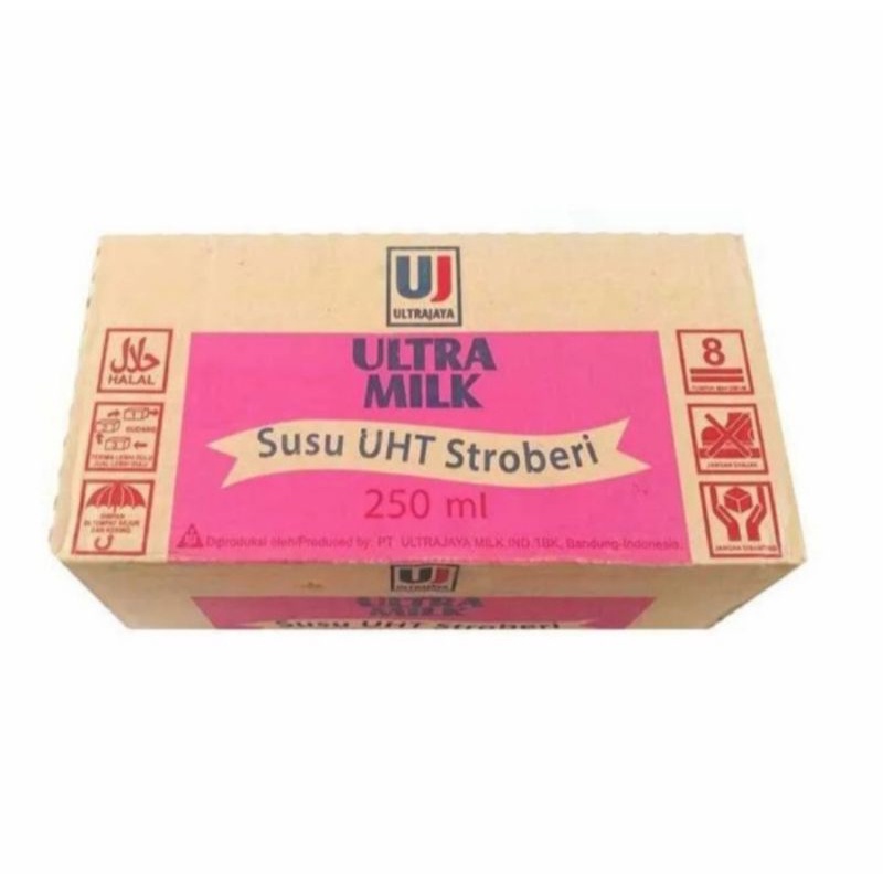 Jual Susu Ultra 250Ml 1 Dus -Plain 250Ml | Shopee Indonesia
