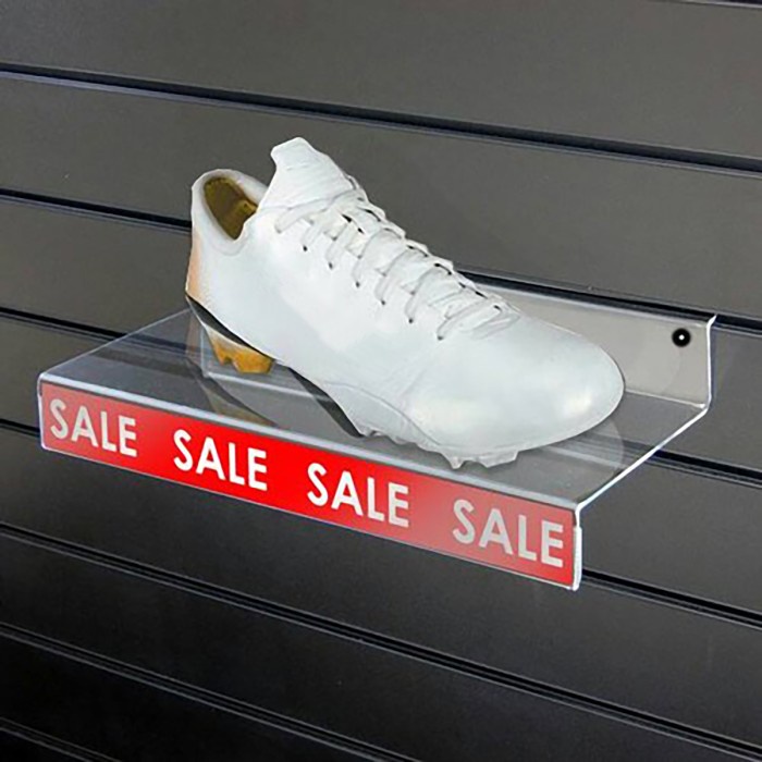Jual Akrilik Rak Display Sepatu Gantung Dinding - Acrylic Rack Stand ...