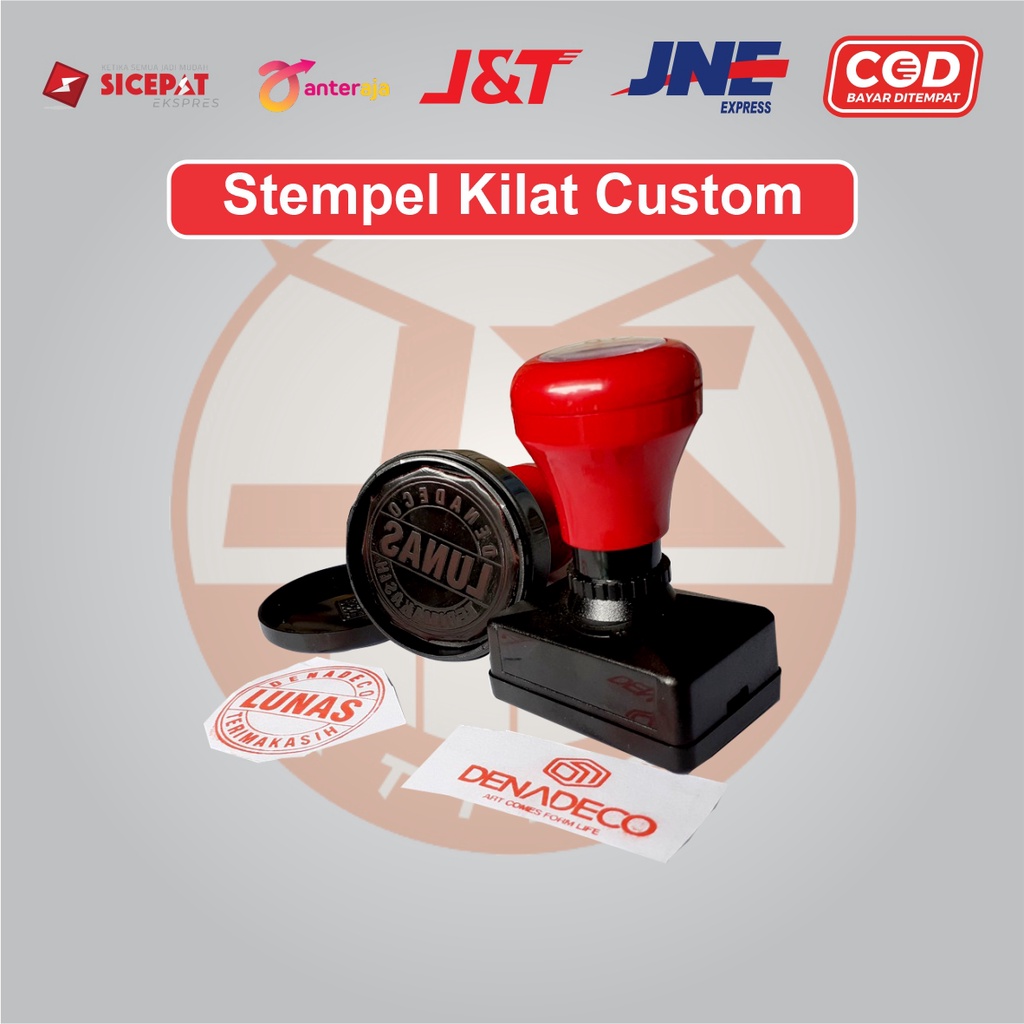 Jual Cetak Stempel Murah Custom Stempel Flash Stempel Warna / Cetak ...