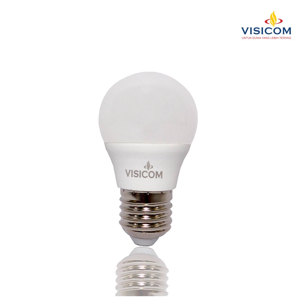 Jual VISICOM - Lampu LED bulb - 3 watt - Cahaya Putih | Shopee Indonesia
