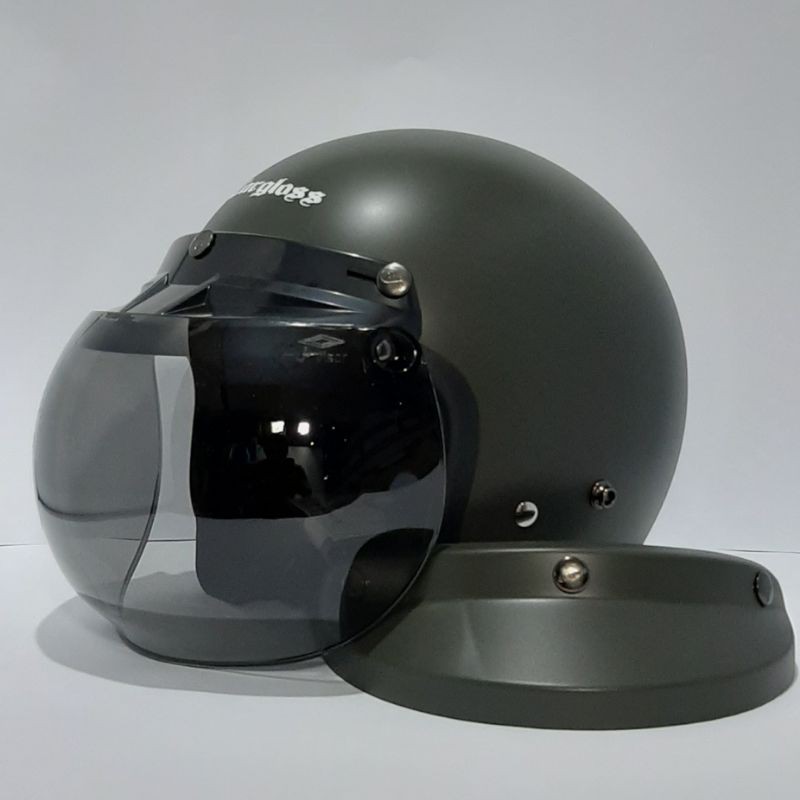 Jual HELM BOGO CARGLOSS ORYGINAL SET KACA DATAR DAN CEMBUNG | Shopee ...