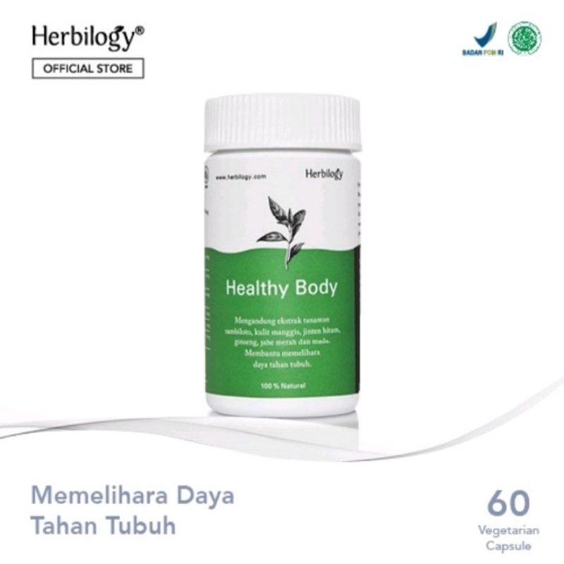 Jual Herbilogy Healthy Body - Menjaga Daya Tahan Tubuh | Shopee Indonesia