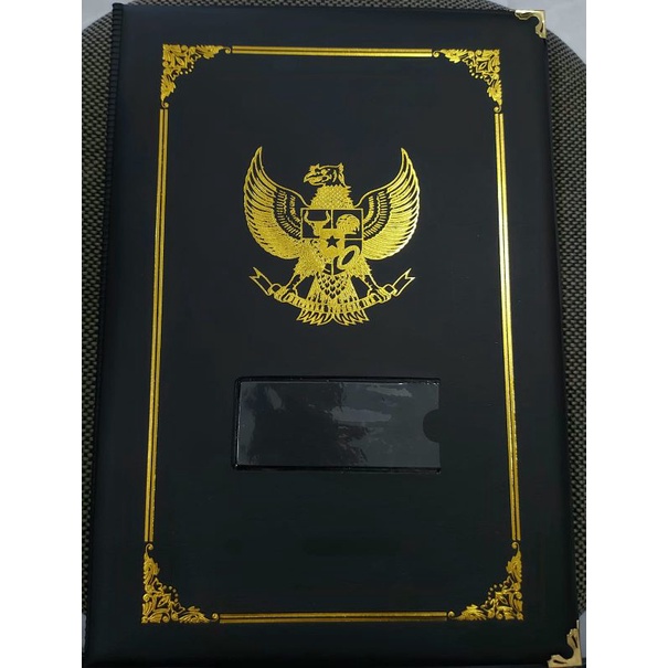 Jual Map Polos Tanpa nama//Map izasah/map Upacara/map rapot/bahan kulit ...