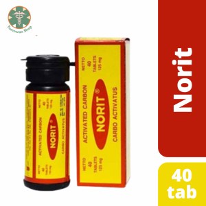 Jual NORIT Obat Diare Carbon 40 tablet | Shopee Indonesia