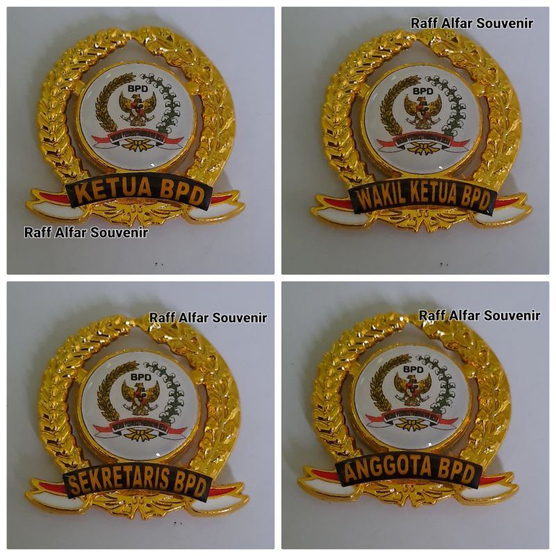 Jual PIN BPD LOGO BARU LENGKAP DENGAN JABATAN MODEL PADI KAPAS MAGNET ...