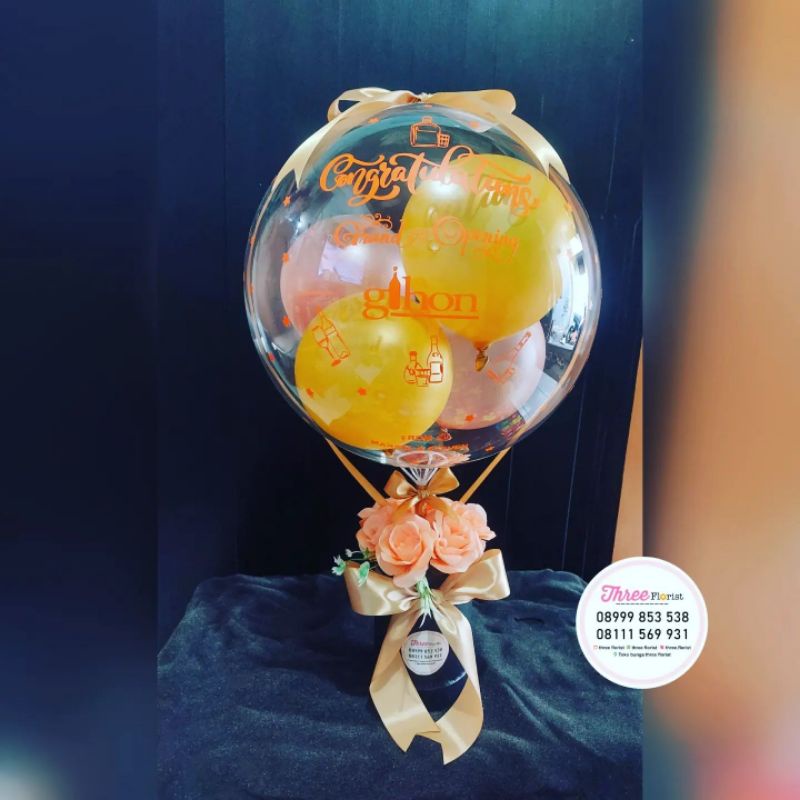 Jual box bunga balon / hadiah ucapan grand opening / hadiah ucapan ...