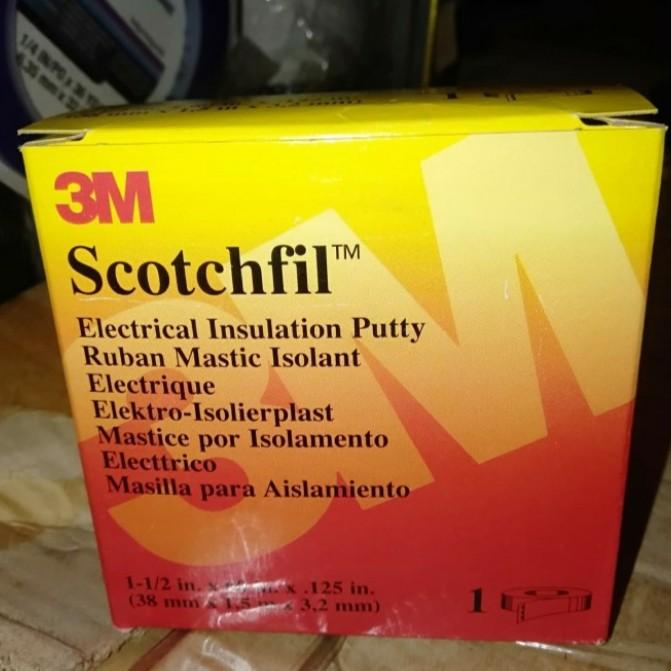 Jual 3M Scotchfil electrical insulation Putty ruban mastic tape ...