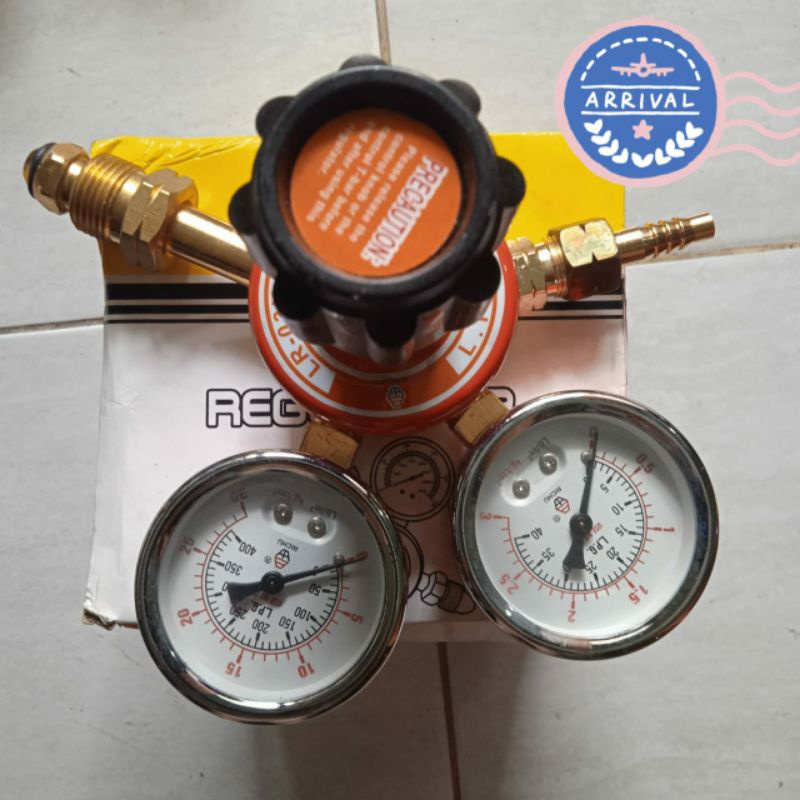 Jual REGULATOR GAS ELPIJI LAS MERK RICHU KUNING | Shopee Indonesia