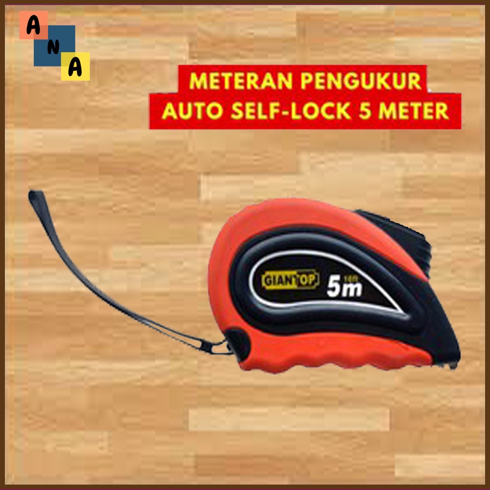 Jual Meteran Self Lock Tukang Gulung Rol Roll Mini Bangunan Measuring ...