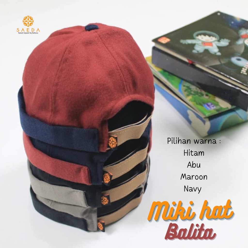 Jual SAEDA - Miki Hat Topi Peci Gaul Balita | Shopee Indonesia