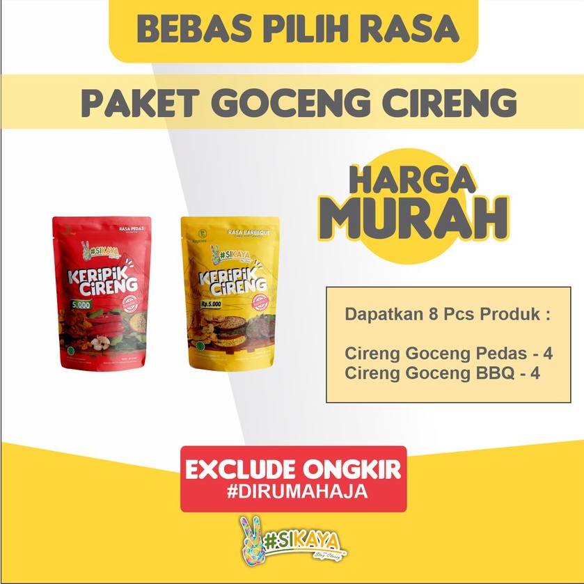 Jual Paket Keripik Cireng Goceng All Variant-Sikaya | Shopee Indonesia