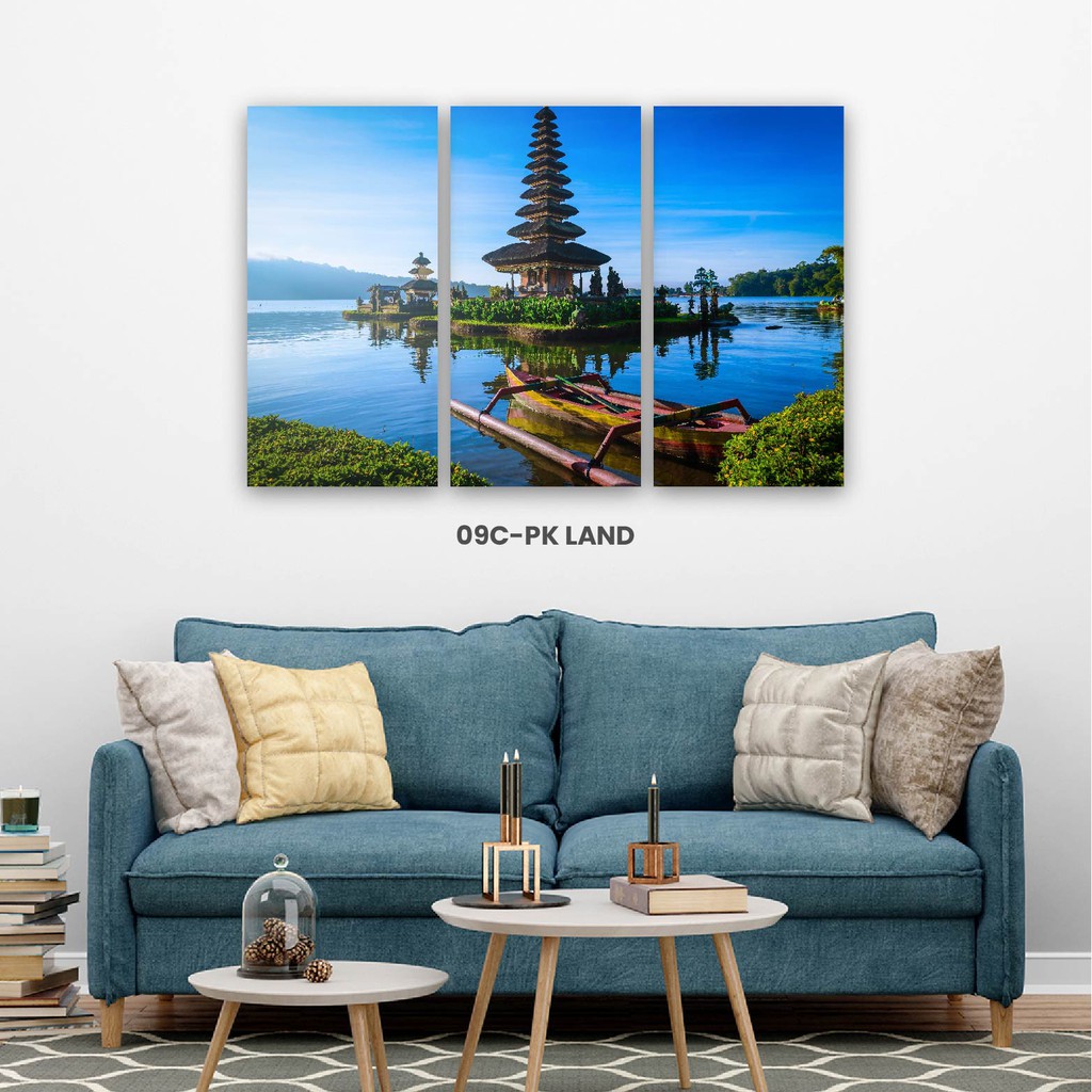 Jual Pajangan Dinding Pemandangan Poster Kayu Hiasan Dinding Ruang Tamu ...