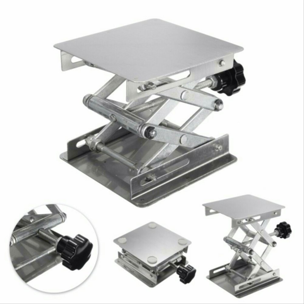 Jual mini lift Jack 4inch lifting Lab Jack dongkrak DIY table route | Shopee Indonesia