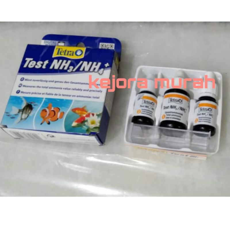 Jual TETRA TEST NH3 / NH4 AMMONIA / TEST AMMONIA NH3 / NH4 | Shopee ...