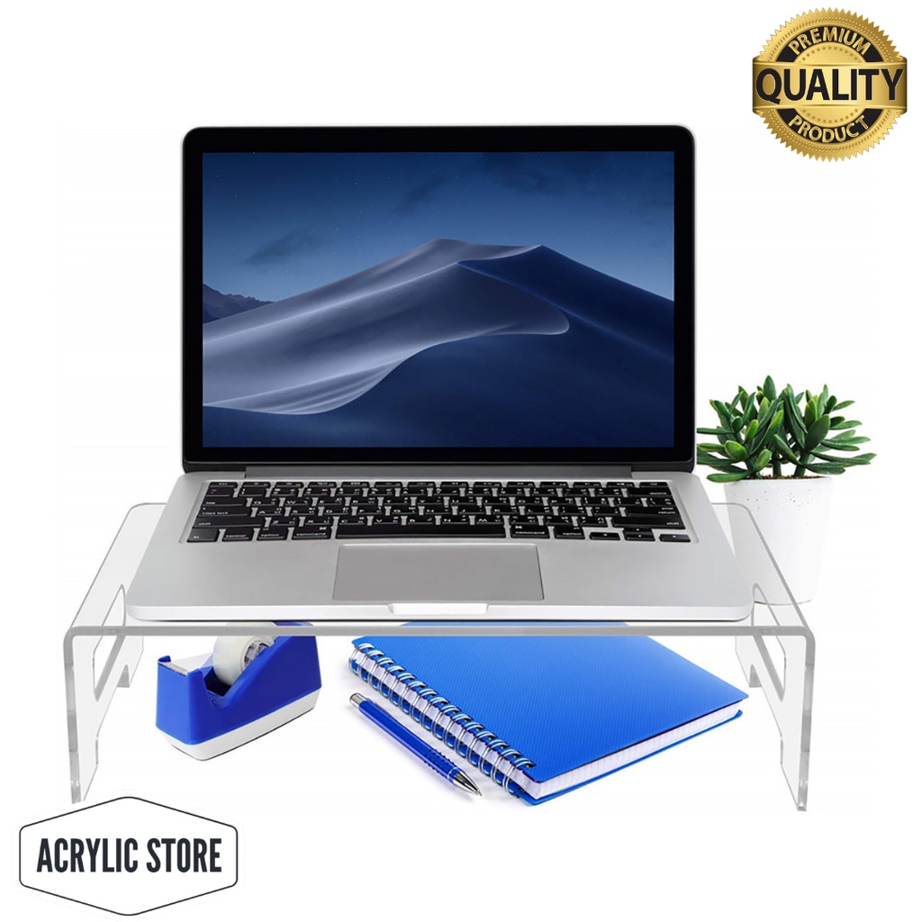 Jual Dudukan Dasar Multifungsi Dudukan Monitor Akrilik Desktop Peninggi ...
