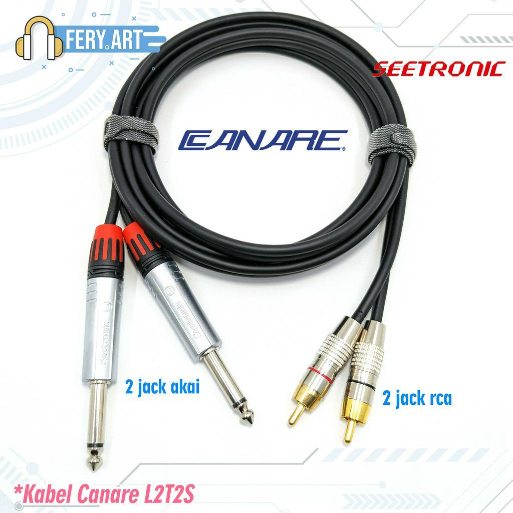 Jual Kabel Mixer ke Power (1set) akai mono ke RCA Seetronic Donner ...