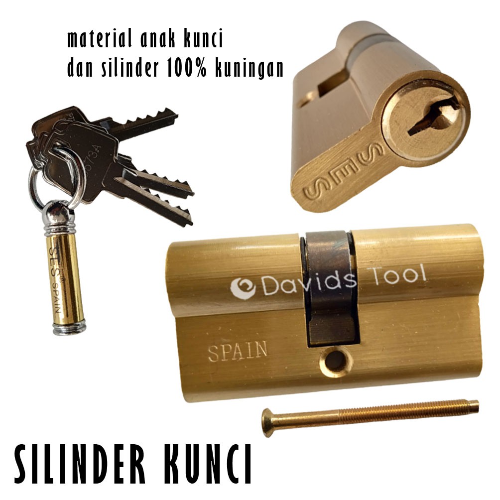 Jual Ses Silinder Kunci Pintu Besar Rumah Cylinder | Anak Kunci ...
