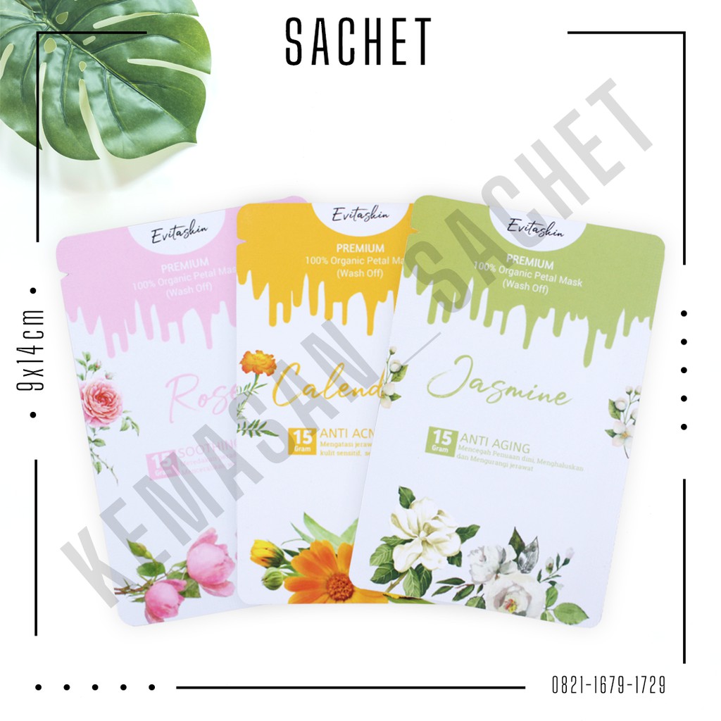 Jual Cetak Kemasan Sachet Full Print Ukuran 9x14 | Shopee Indonesia