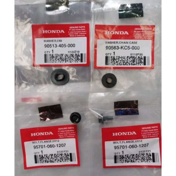 Jual Baut stengkas tutup rantai set honda tiger Gl pro mega pro supra ...