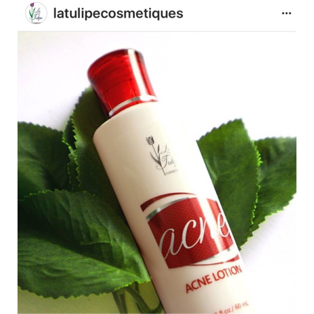 Jual La Tulipe Acne Lotion 60 ml | Shopee Indonesia