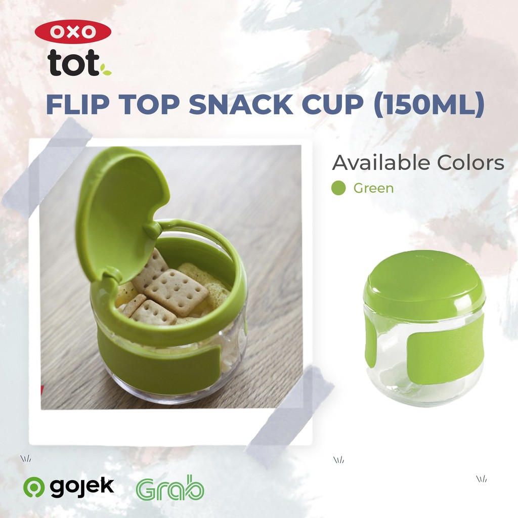 Jual Oxo Tot Flip Top Snack Cup (150ml) | Shopee Indonesia